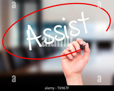 Hand writing sign Support And Service. Business showcase Technical ...