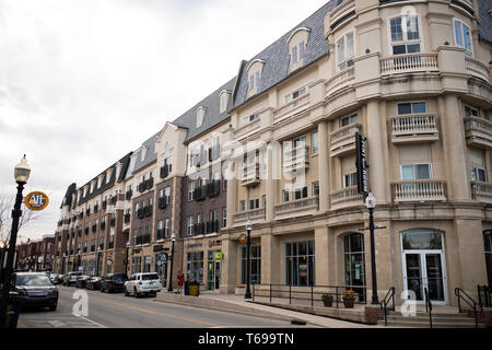 Carmel, Indiana, Arts and Design District Stock Photo - Alamy