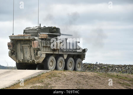 The Stryker Infantry Carrier Vehicle - Dragoon (ICVD) with a new 30mm ...