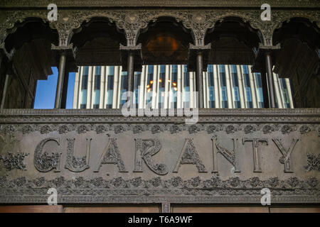 Landmark Guaranty Building designed by Louis Sullivan, richly ...