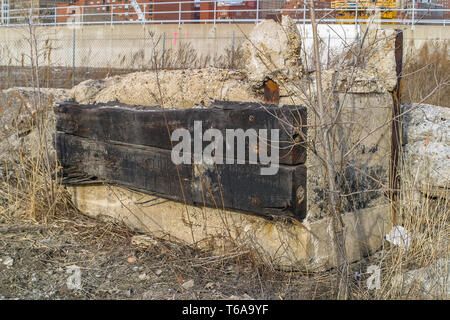 Construction site in the South Loop neighborhood Stock Photo - Alamy