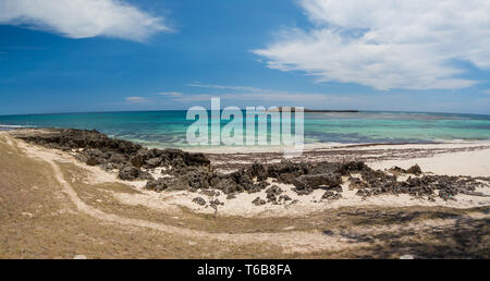 rock beach in Antsiranana, Diego Suarez bay, Indian ocean, Madagascar ...