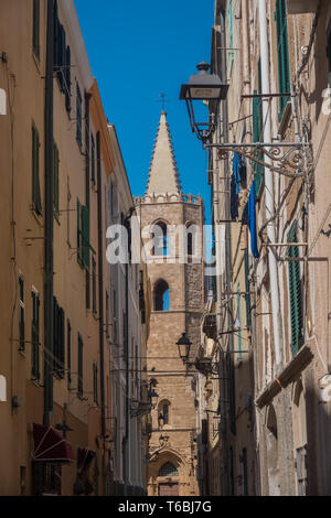Alghero (L'Alguer), province of Sassari , Sardinia, Italy. Famous for ...