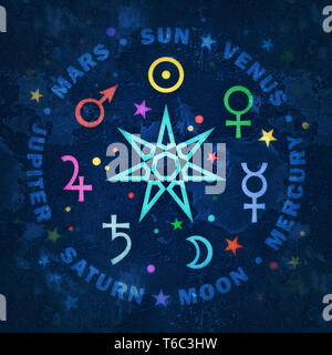 Ancient Star of Medieval magicians: The Septennaire — the seven ...