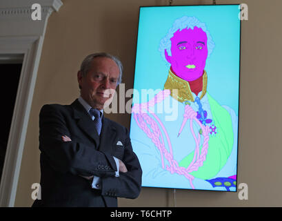 Charles Wellesley, the 9th Duke of Wellington, at Apsley House in ...
