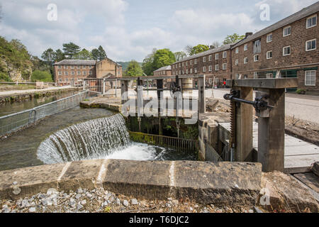 "Arkwrights Mill" at Cromford Derbyshire, England, "Great Britain ...