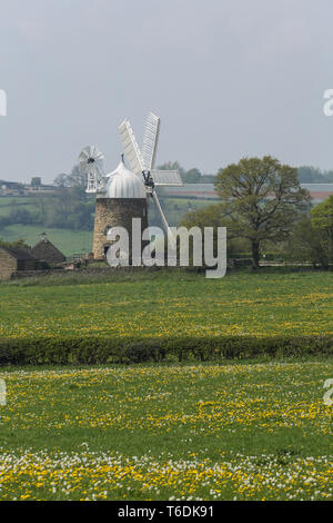 HEAGE WINDMILL DERBYSHIRE UK ENGLAND WIND POWER OLD TRADITION ...
