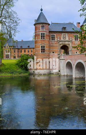 Castle tower in Brussels Stock Photo - Alamy