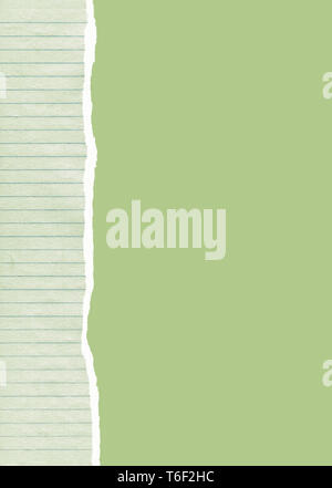 Ripped lined paper background Stock Photo - Alamy
