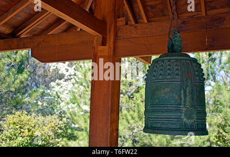 Sasebo Japanese Garden Bell Tower Stock Photo - Alamy