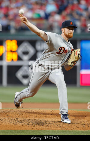 Detroit Tigers pitcher Spencer Turnbull throws against the Minnesota ...