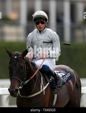 William Buick after winning the Gold Cup aboard Trawlerman on day three ...