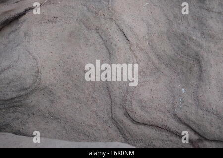 White Calcitic Carboniferous Sandstone Exposed along the Fife Coast ...
