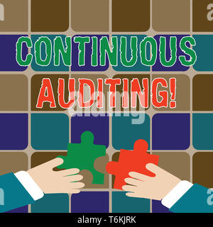 Audit Puzzle Showing Auditor Validation Scrutiny Or Inspection Stock ...