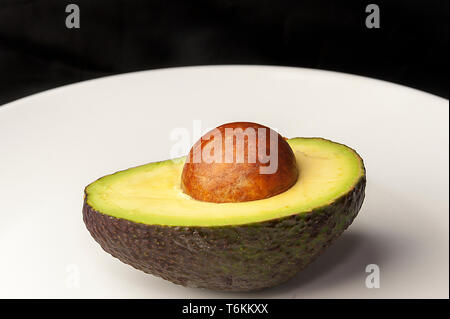 Fresh green avocado - low glycemic index - good for diabetes Stock ...