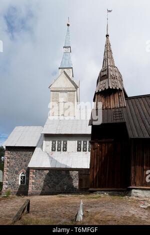Churches on Ruhnu Island Stock Photo - Alamy