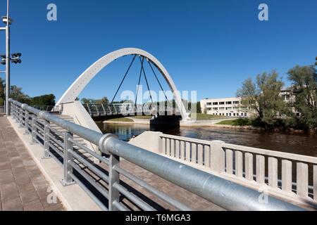 Liberty Bridge in Tartu Stock Photo - Alamy