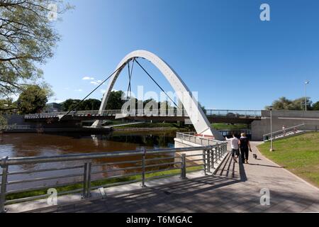 Liberty Bridge in Tartu Stock Photo - Alamy