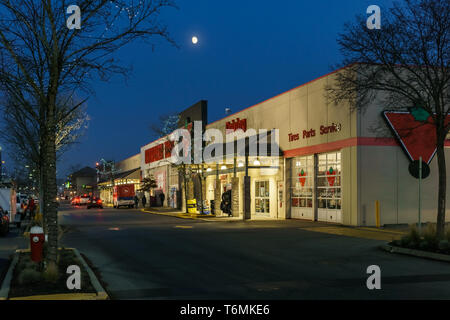 A Canadian Tire retail store on Greenbank Road in the Barrhaven area of ...