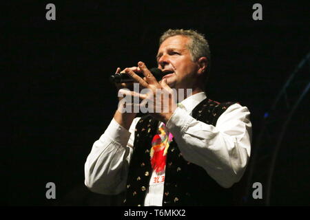 German Schlager Musicians Kastelruther Spatzen in TV-Show, 2015 Stock ...