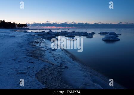 Coast in Dirhami in Western Estonia Stock Photo - Alamy