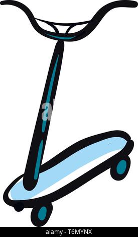 kick scooter transport Stock Vector Image & Art - Alamy