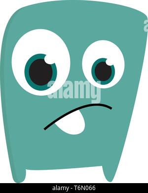 A cartoon illustration of an alien looking angry Stock Vector Image ...