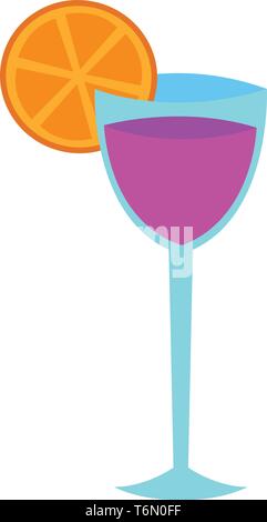 Lemonade in glass with straw cocktail. Hand drawing outline. Isolated ...