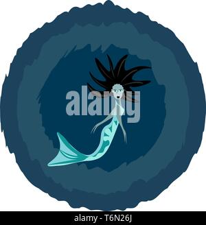Fish head illustration vector Stock Vector Image & Art - Alamy