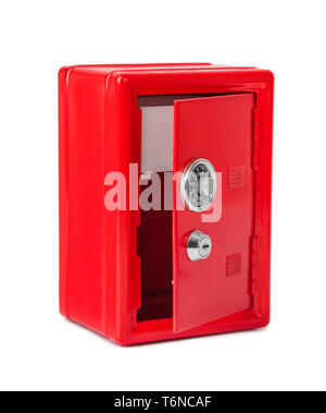 Small Red Safe Stock Photo - Alamy
