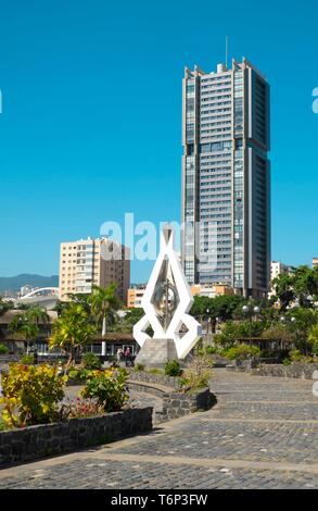 Wind Sculpture by Cesar Manrique, Santa Cruz de Tenerife, Canary ...