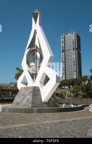 Wind Sculpture by Cesar Manrique, Santa Cruz de Tenerife, Canary ...