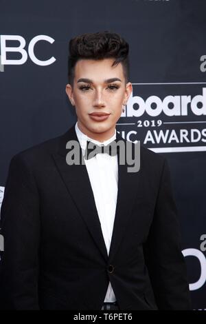LAS VEGAS - MAY 1: James Charles at the 2019 Billboard Music Awards at ...