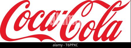 The Coca Cola Company, Logo, White Background Stock Photo - Alamy