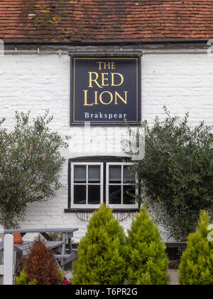 Red Lion pub, Cholsey, South Oxfordshire, England, UK Stock Photo - Alamy