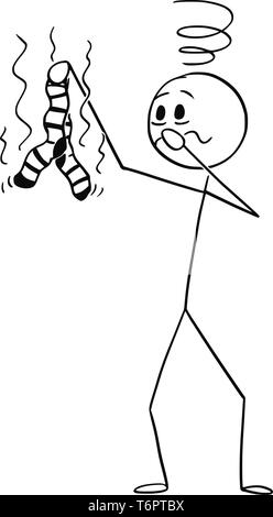 cartoon disgusted man Stock Vector Image & Art - Alamy
