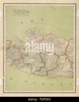 DUTCH EAST INDIES Indonesia W JAVA Banten Batavia Jakarta DORNSEIFFEN ...