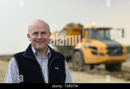 Niall Fraser, director of earthworks services suppler CA Blackwell ...