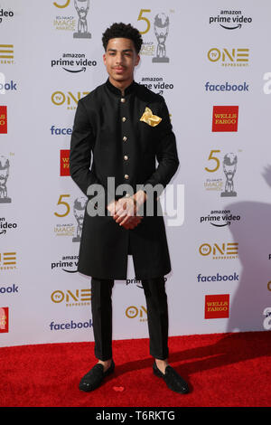 LOS ANGELES - MAR 30: Marcus Scribner at the 50th NAACP Image Awards ...