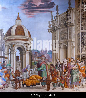 The Chapel of Filippo Strozzi, Santa Maria Novella, Florence, Italy ...