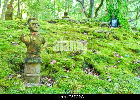 Haniwa Garden with Ancient Japanese Burial Statues Stock Photo - Alamy