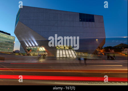 Casa da Musica, the modern concert hall by architect Rem Koolhaas. City ...