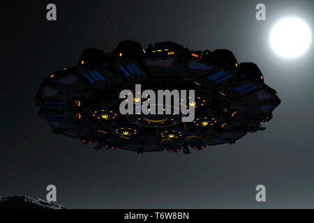 This ufo space ship will put some fun in yours creations Stock Photo ...