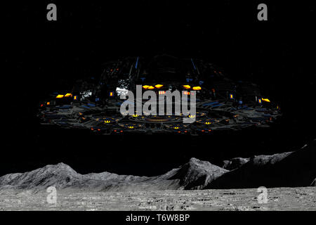 This ufo space ship will put some fun in yours creations Stock Photo ...