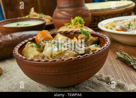 Slow Cooked Scottish Beef Stew Stock Photo - Alamy