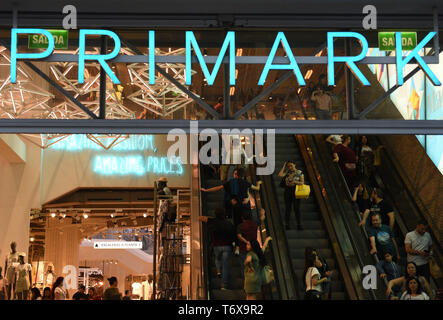 Madrid, Madrid, Spain. 2nd May, 2019. The Primark logo seen at a ...