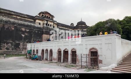 Patiala, Punjab, India. 3rd May, 2019. A visitor seen moving around the ...
