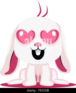 Vector image of an rabbit on white background. Easy editable layered ...