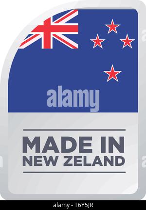 MADE IN NEW ZELAND Stock Vector Image & Art - Alamy