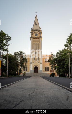 Araxa / MG / Brazil - April 19, 2019: Facade of the historic "São ...